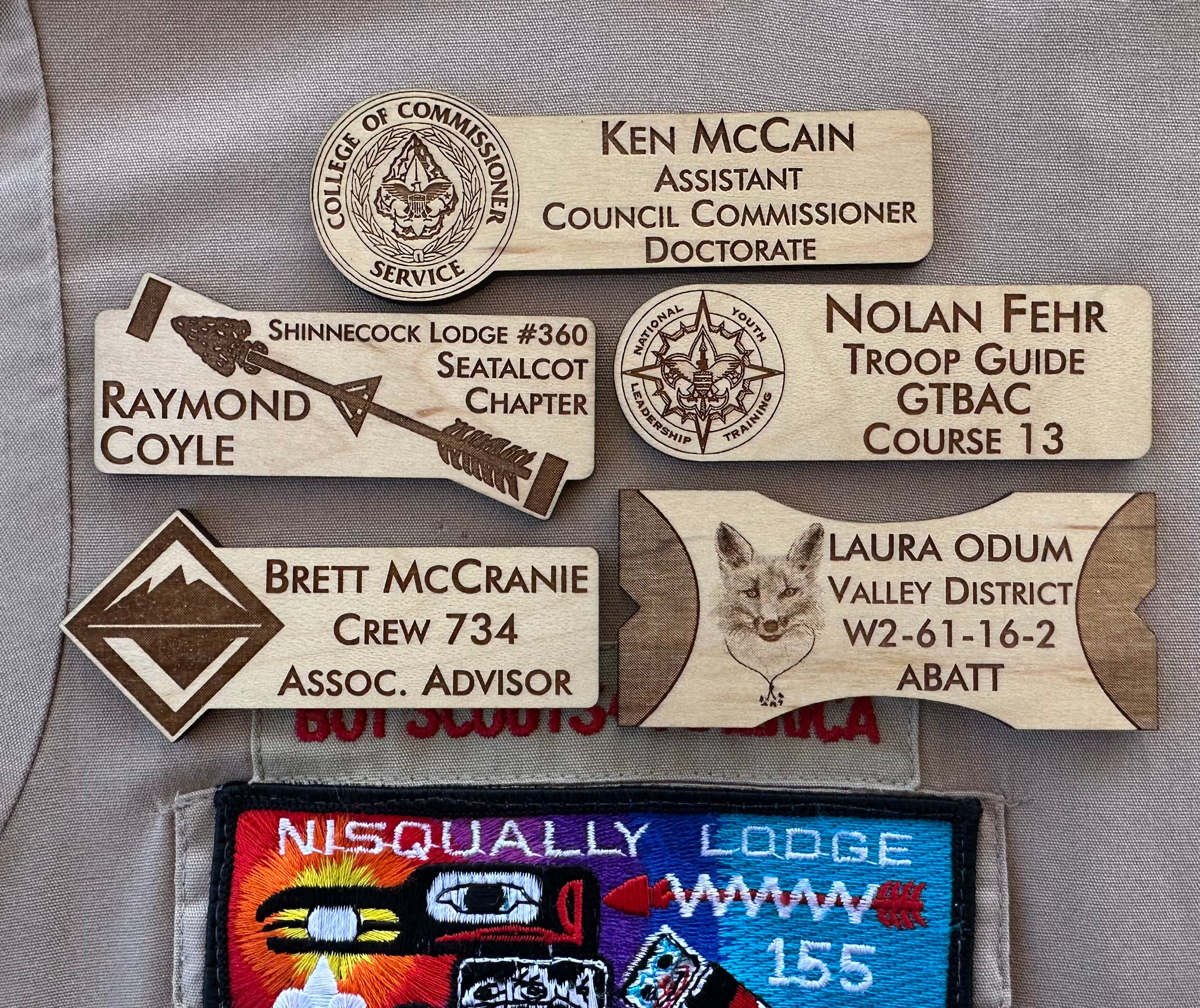 Nametags – WBCritterStuff